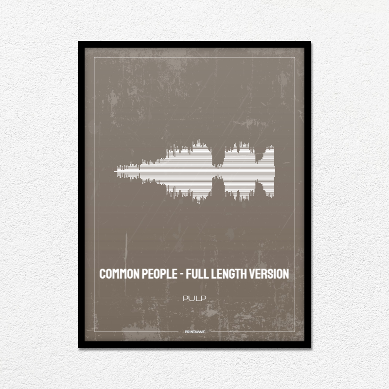 Pulp - Common People - Full Length Version – Printawave